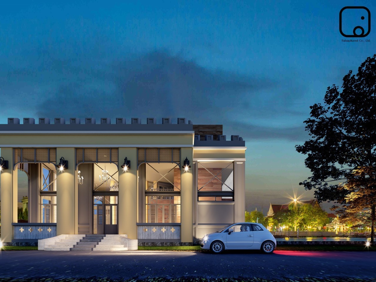 Chom Arun Restaurant | รับออกแบบสถาปัตยกรรม